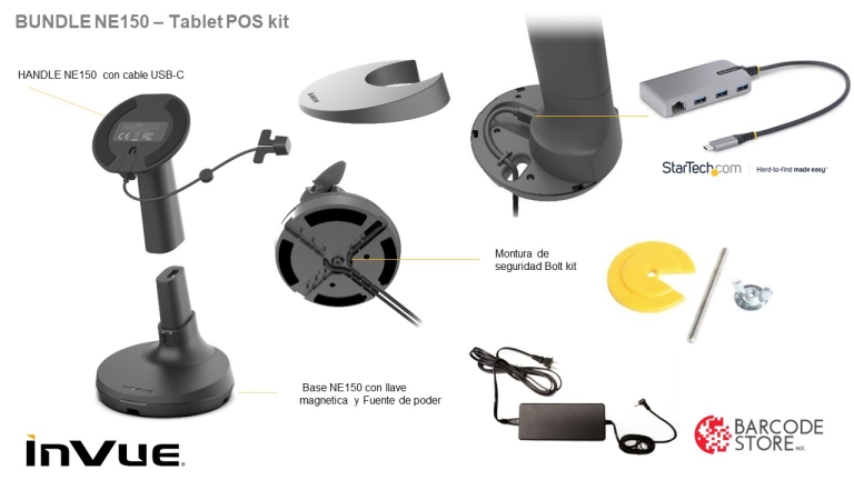 STAND NE150 InVue - BARCODE